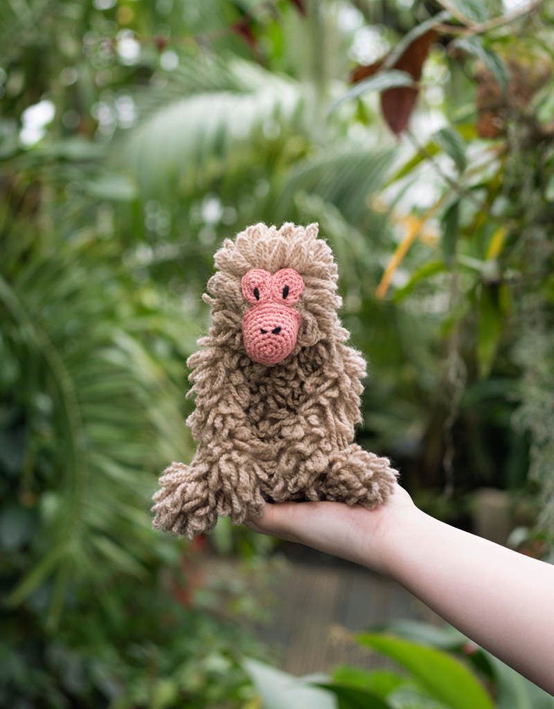 Crochet Japanese Macaque Amigurumi Project | TOFT