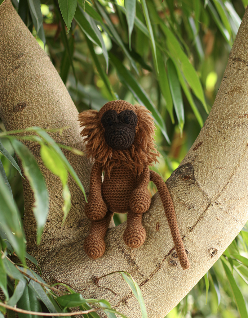 Crochet Howler Monkey Amigurumi Kit | TOFT