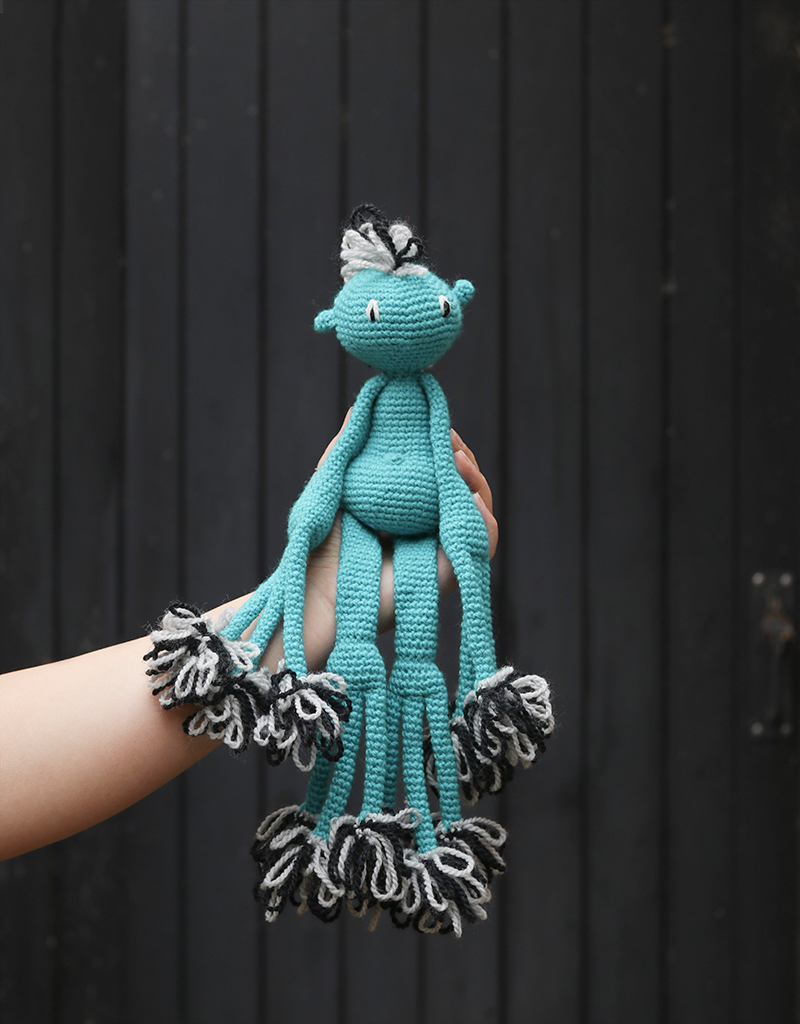Axon the Monster Amigurumi Kit | TOFT