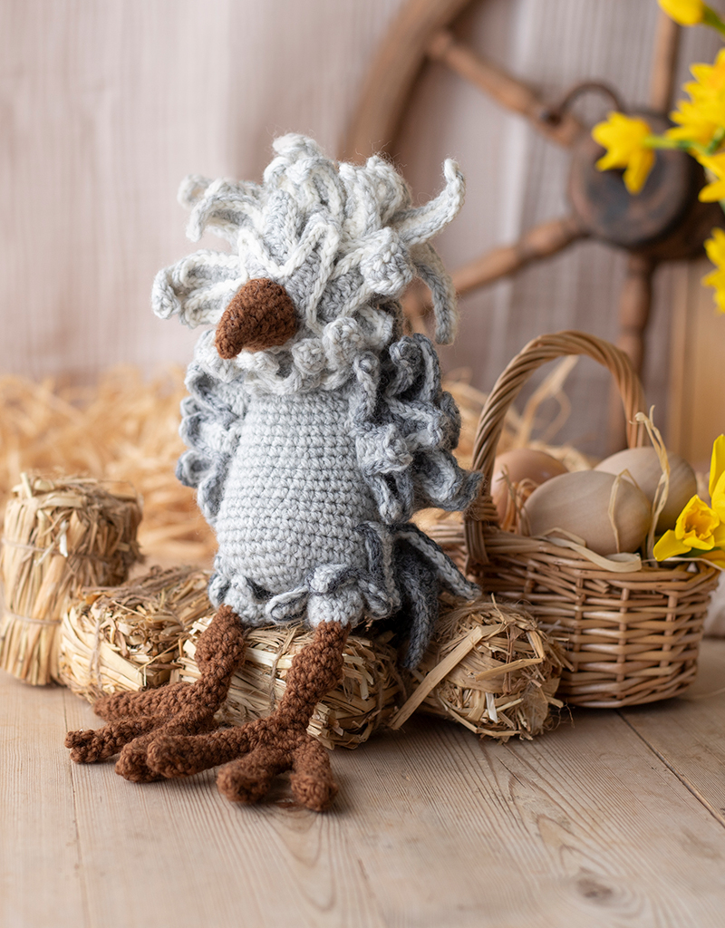 Crochet Frizzle Chicken Kit | TOFT