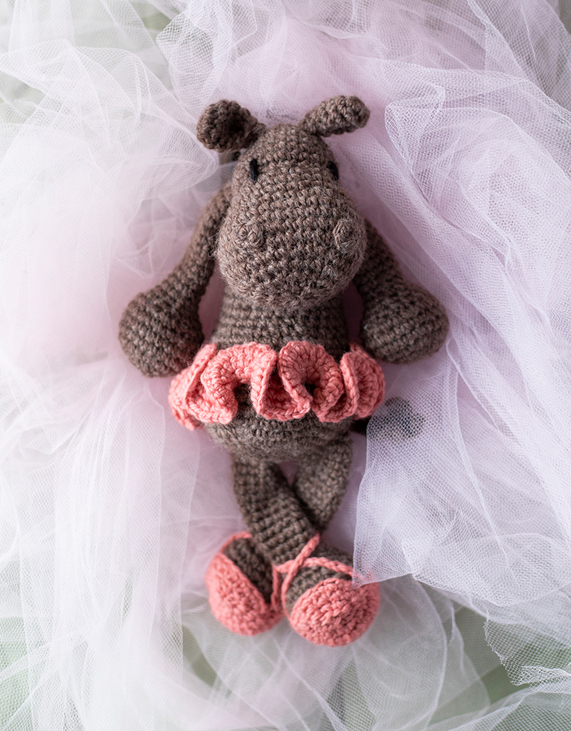 Ballerina Hippo Crochet Kit| TOFT