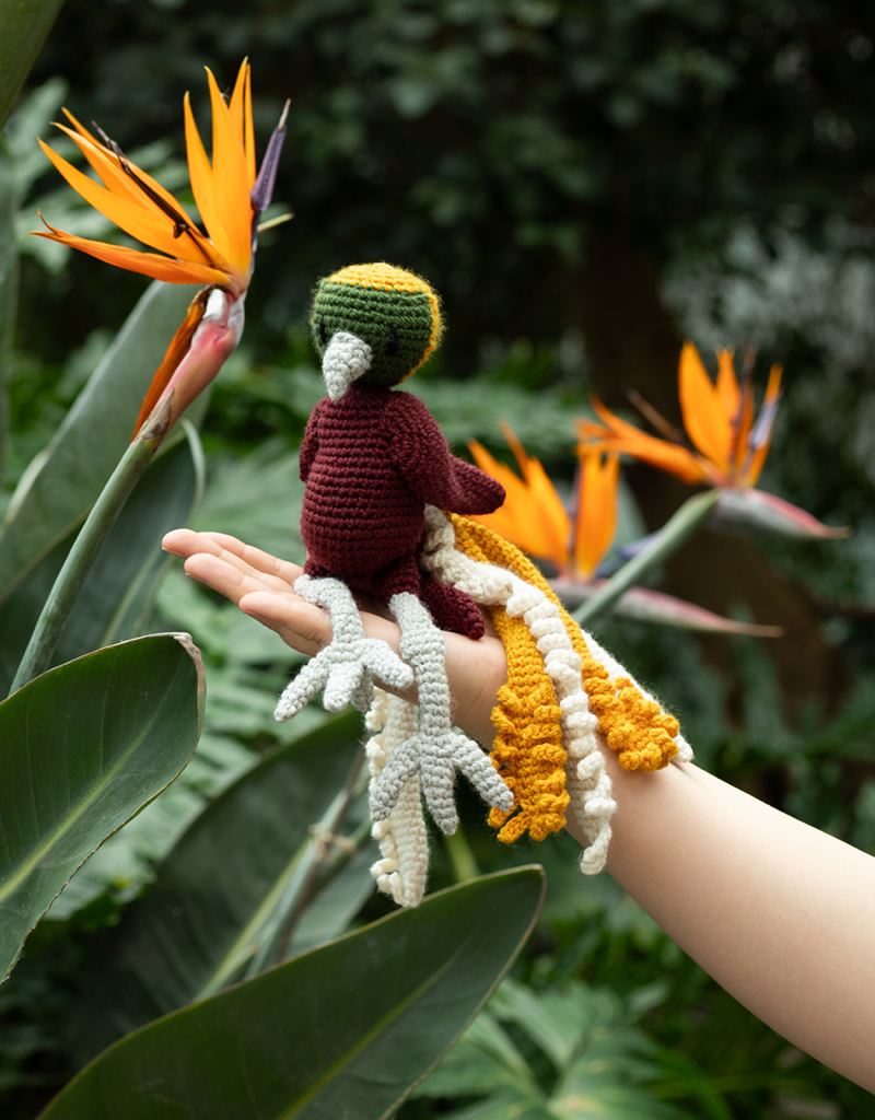 Crochet Bird of Paradise Amigurumi Project: British Wool | TOFT
