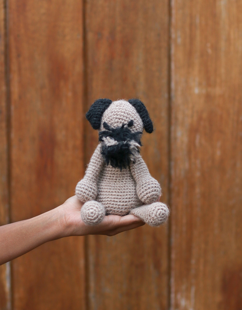 Crochet Border Terrier Amigurumi Kit | TOFT