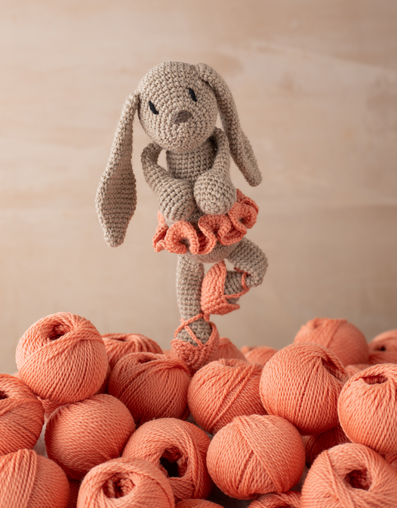 Emma the Ballerina Bunny Beginner Crochet Kit | TOFT