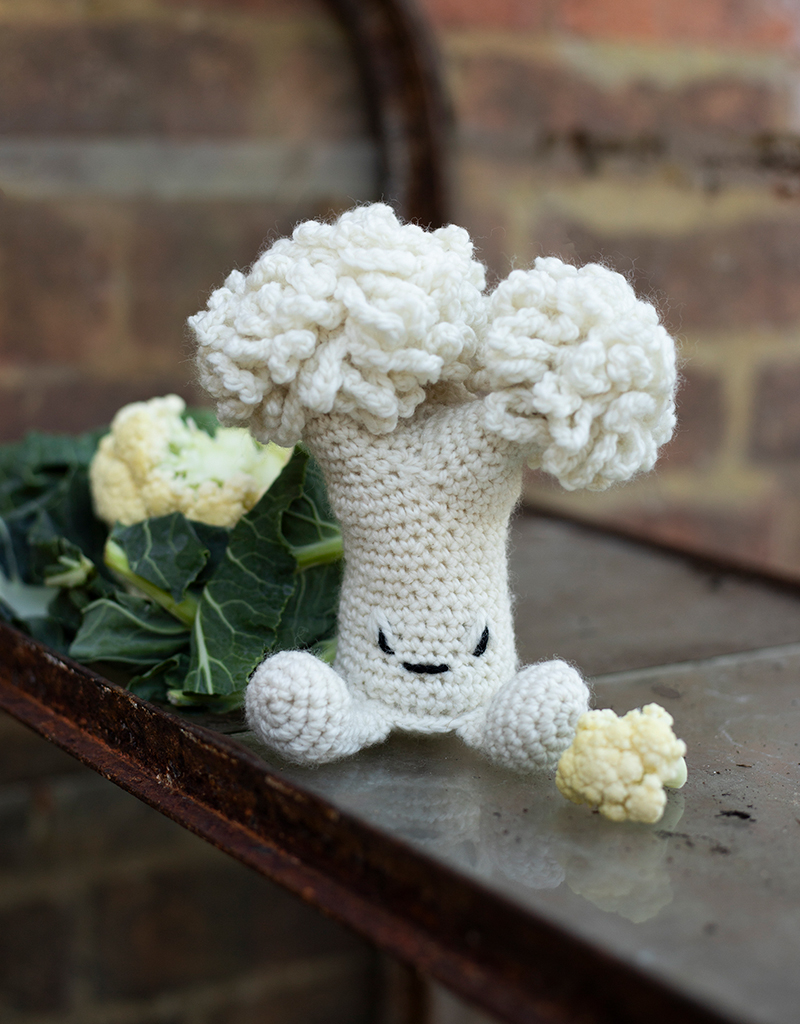 Cauliflower Floret Crochet Vegetable Kit | TOFT