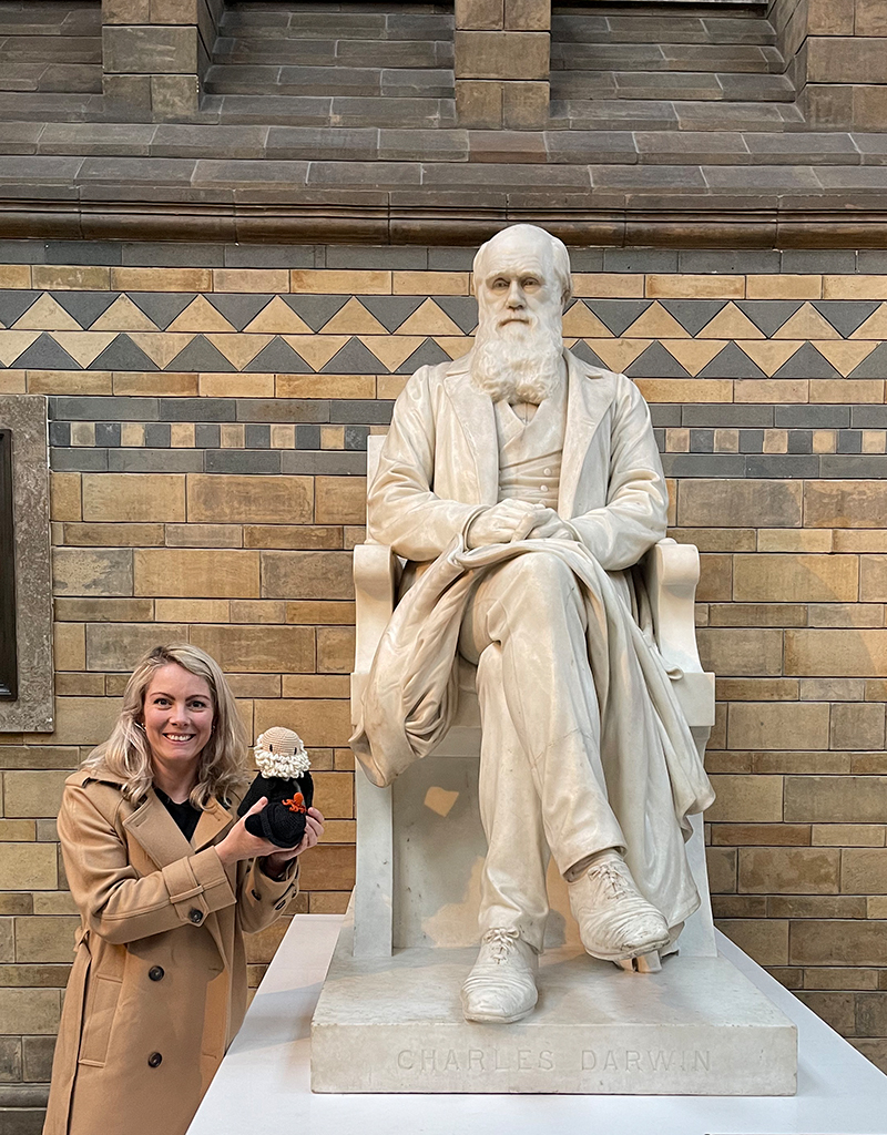 Crochet Charles Darwin Doll Kit | TOFT