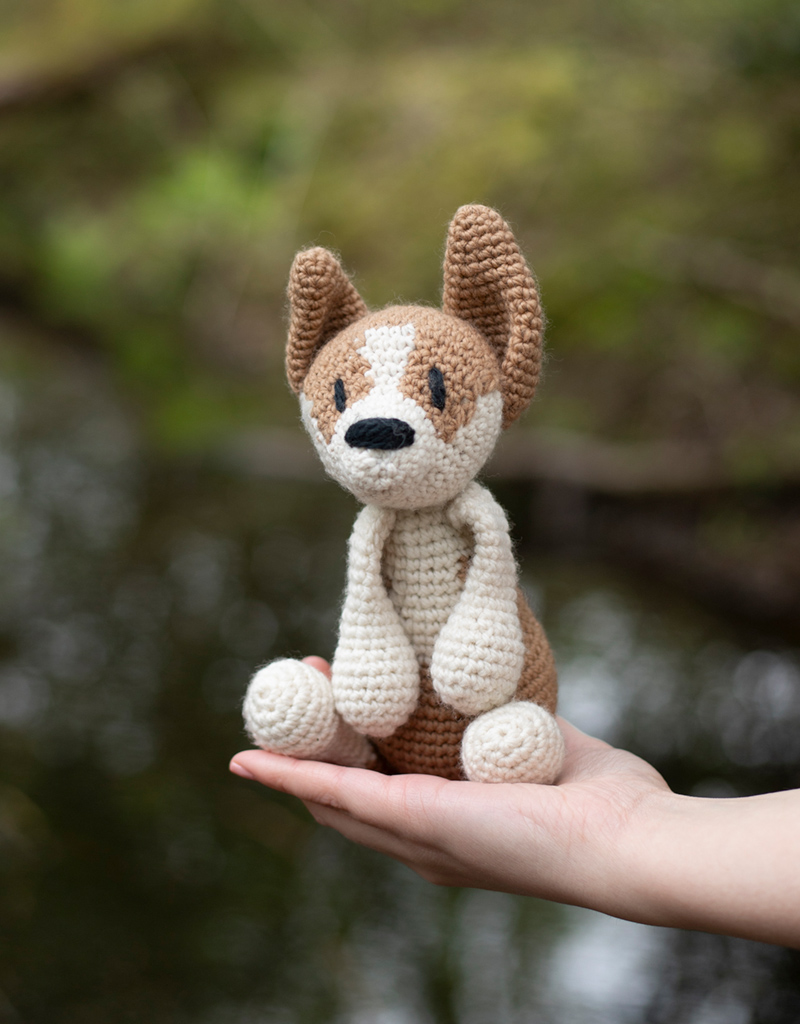 corgi pattern crochet