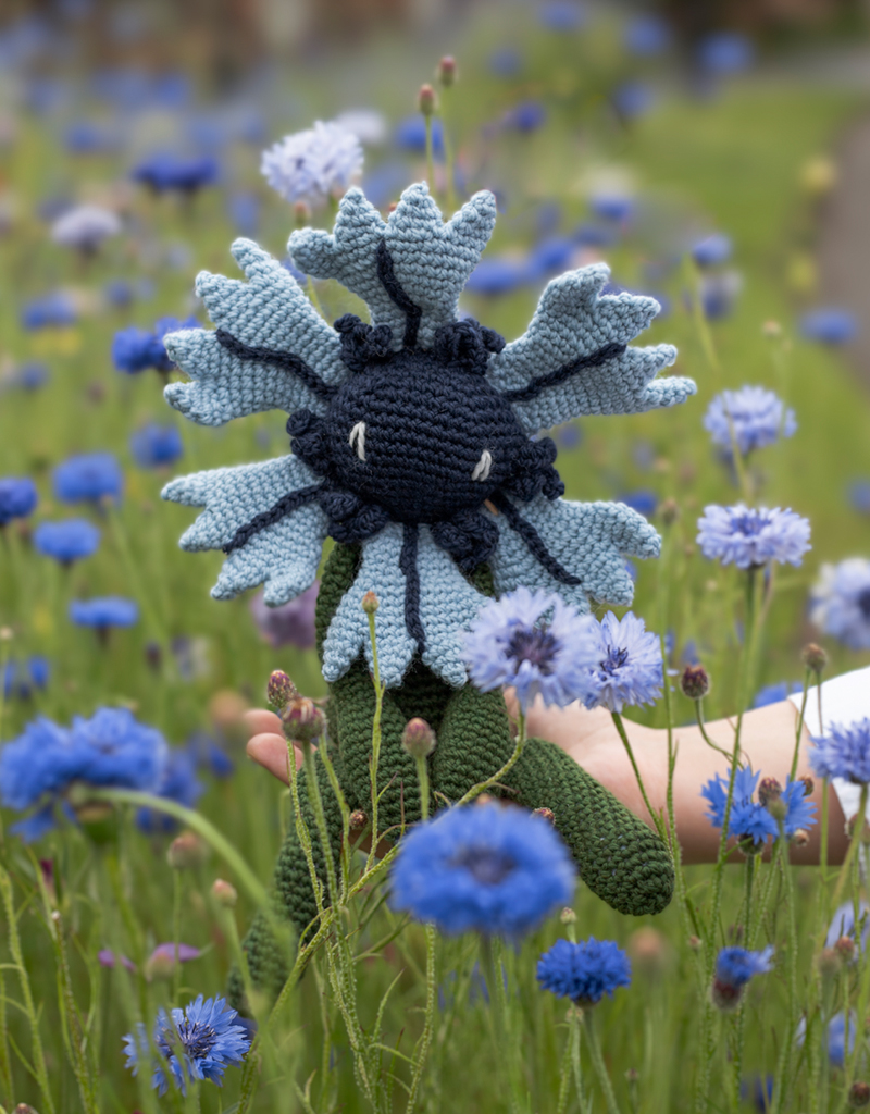Cornflower Flower Crochet Kit | TOFT