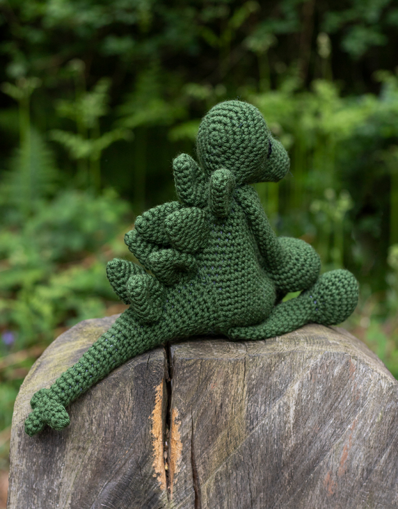 Large Stegosaurus Dinosaur Crochet Kit | TOFT