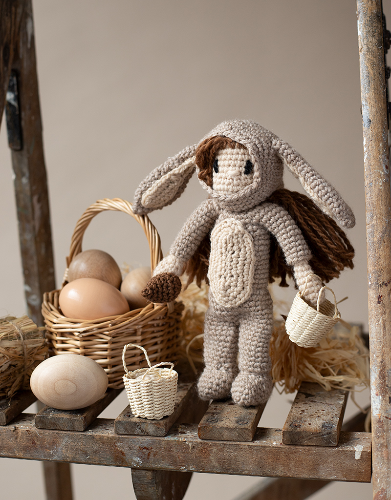 Mini Easter Bunny Doll Crochet Kit | TOFT