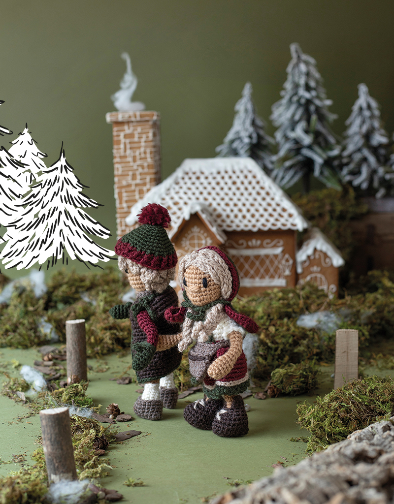 Hansel and Gretel Fairy Tales Crochet Kit | TOFT