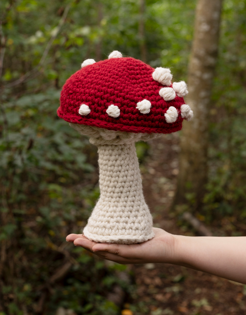 Crochet Your Own Giant Toadstool Kit | TOFT