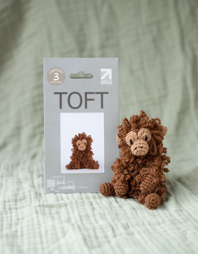 Mini Orangutan Crochet Kit | TOFT