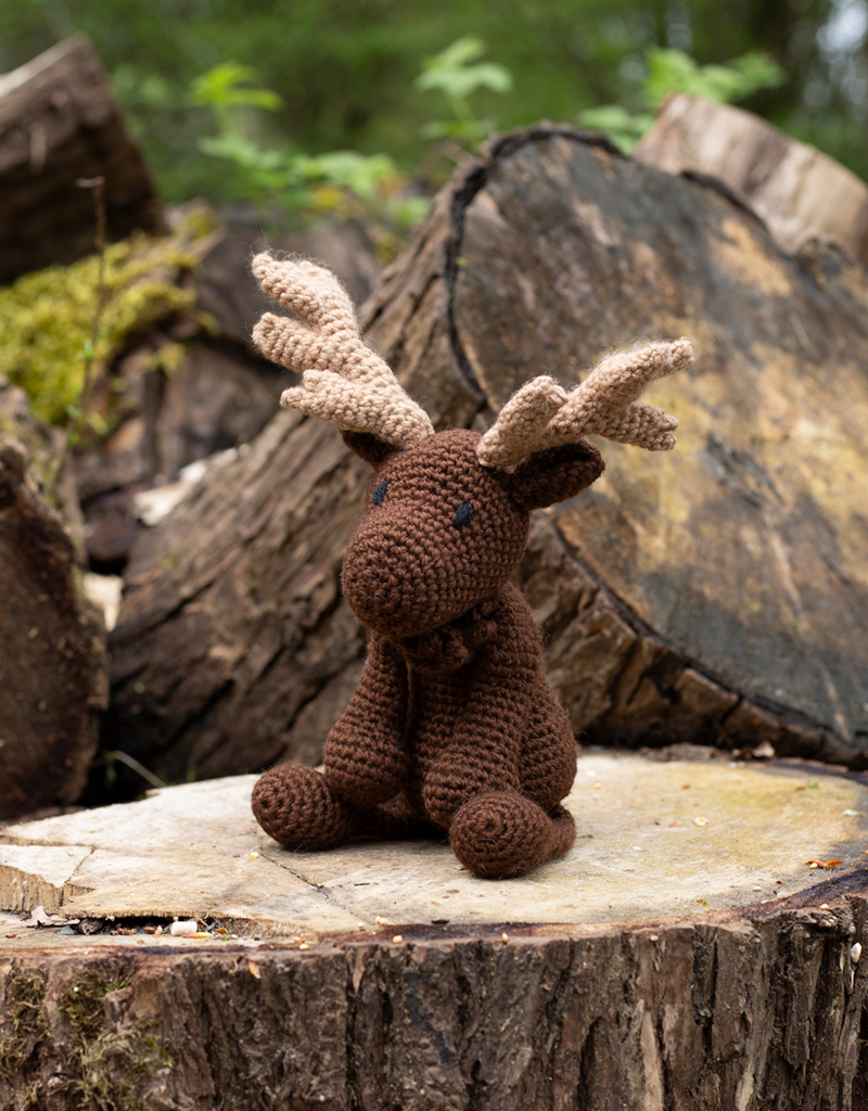Crochet Moose Amigurumi Kit | TOFT
