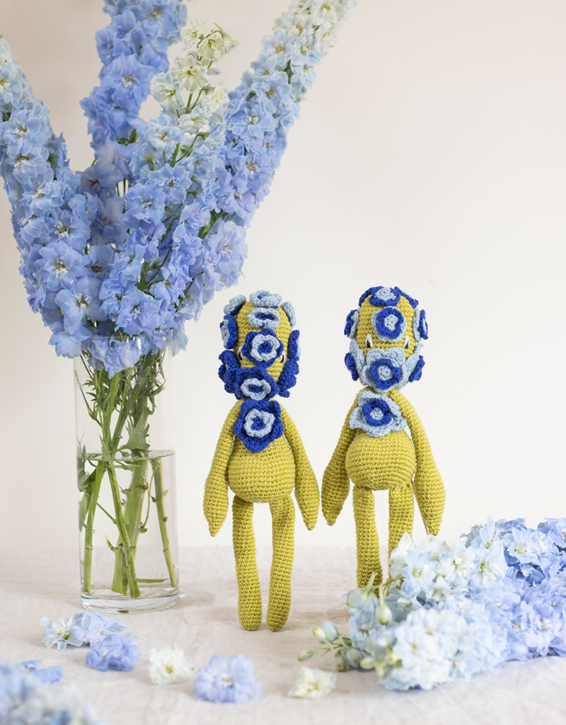 Crochet your own: Delphinium Crochet Kit | TOFT