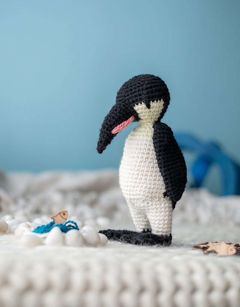 Crochet Emperor Penguin Amigurumi Kit | TOFT