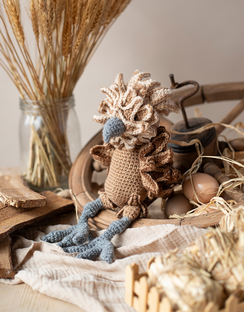 Crochet Frizzle Chicken Kit | TOFT
