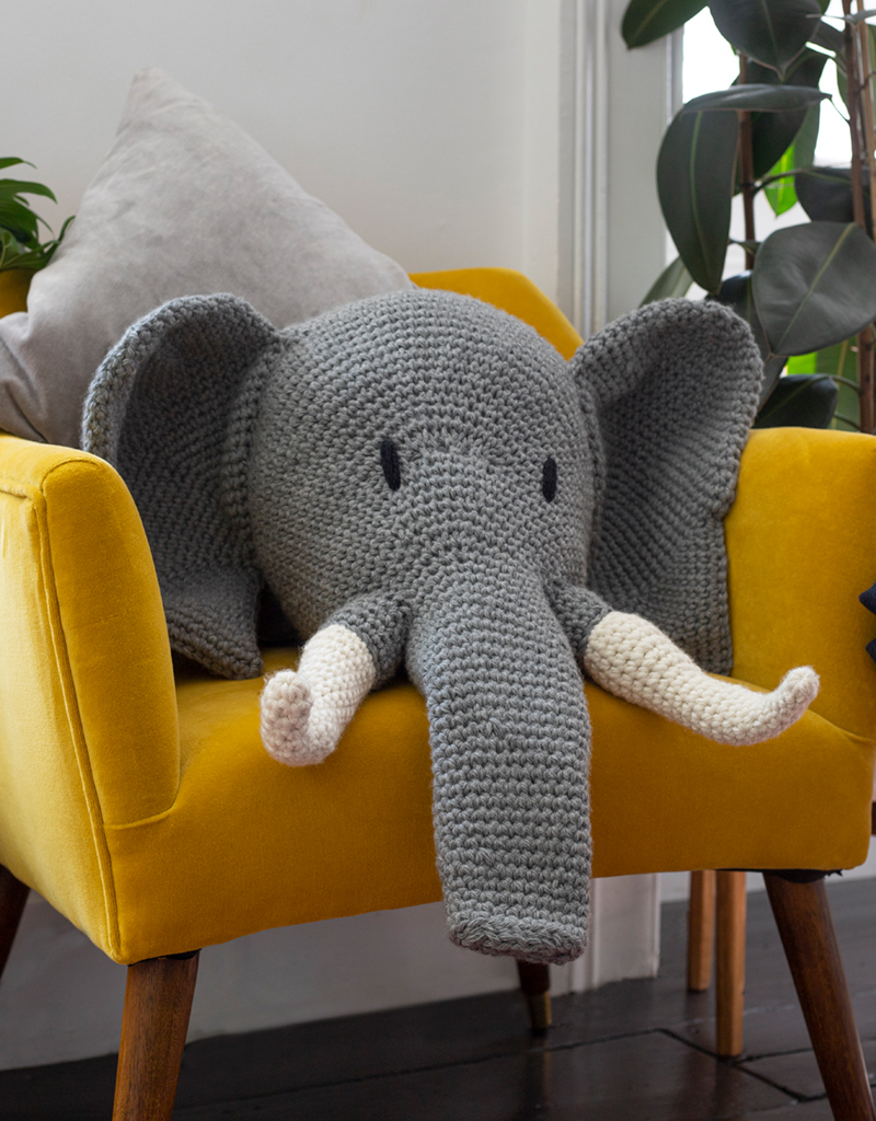 Crochet Elephant Head Pattern