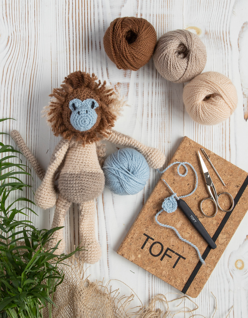 Gordon the Monkey Crochet Kit | TOFT