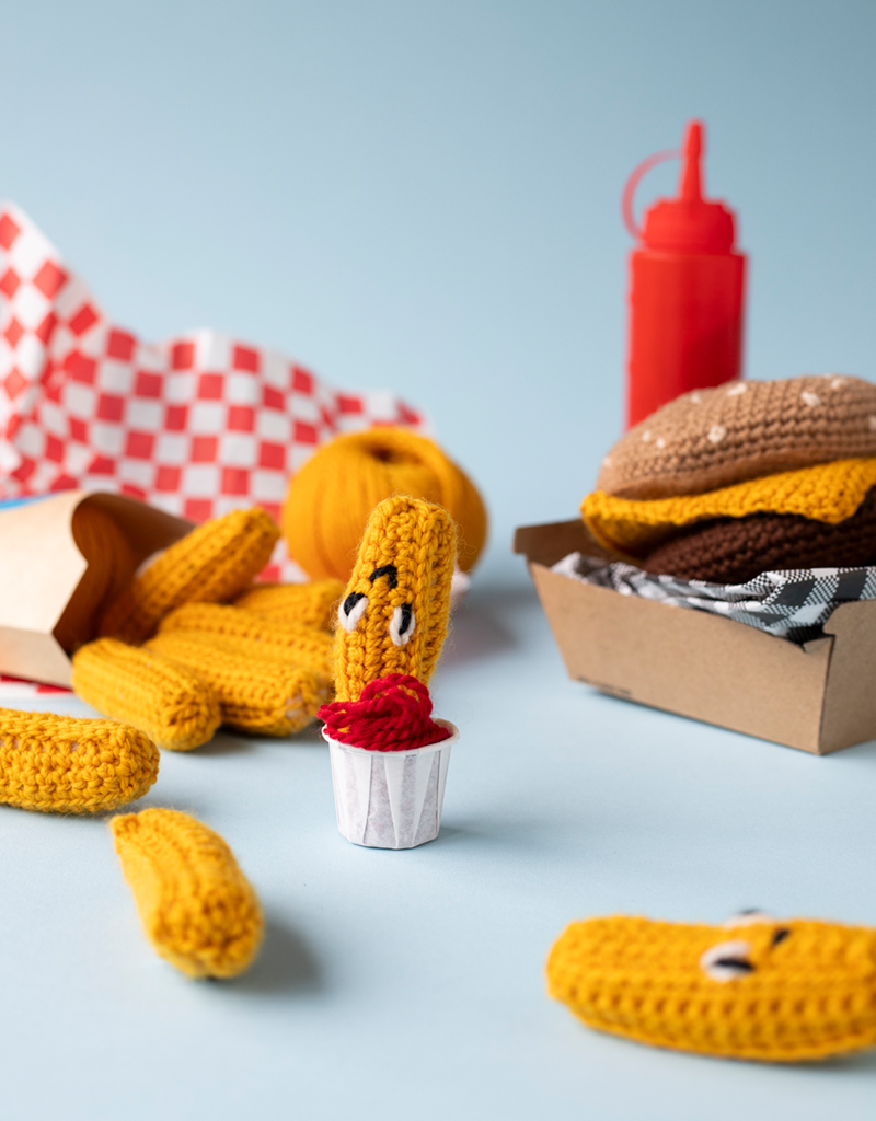 TOFT Take Away Fries Crochet Kit | TOFT