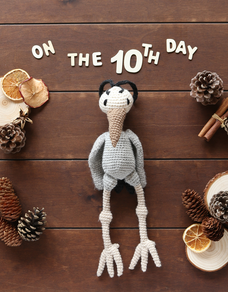 Crochet Heron Amigurumi Kit | TOFT