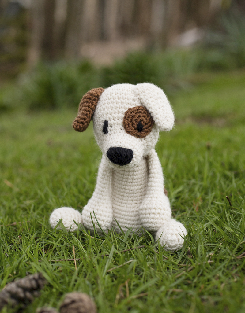 Jack Russell Crochet Dog Kit | TOFT