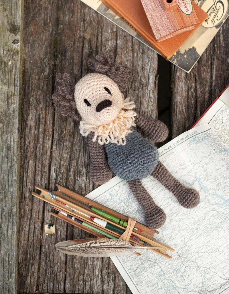 Tibetan Blue Bear Animal Crochet Kit | TOFT
