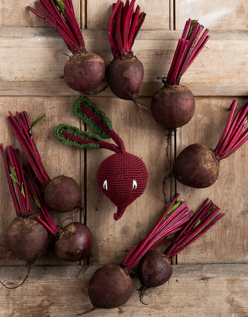 Crochet Your Own Beetroot Vegetable Kit | TOFT