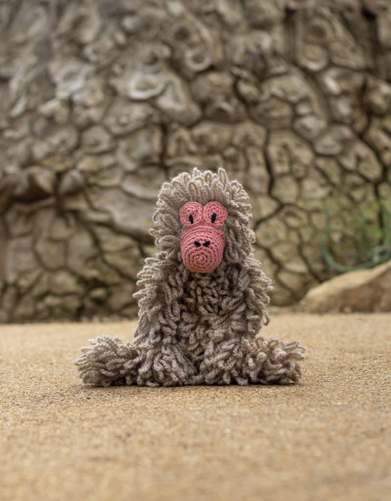 Crochet Japanese Macaque Amigurumi Project | TOFT