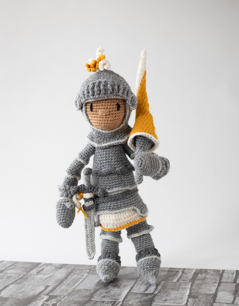 Medieval Knight Doll Crochet Kit | TOFT