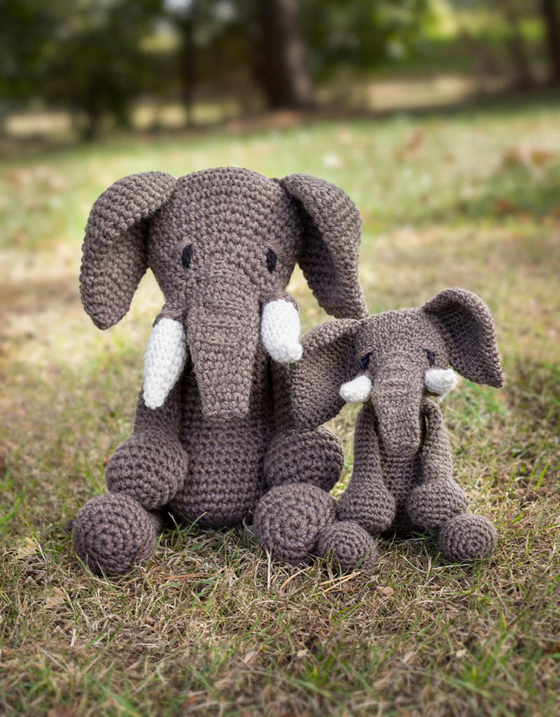 Large Elephant Crochet Kit | TOFT