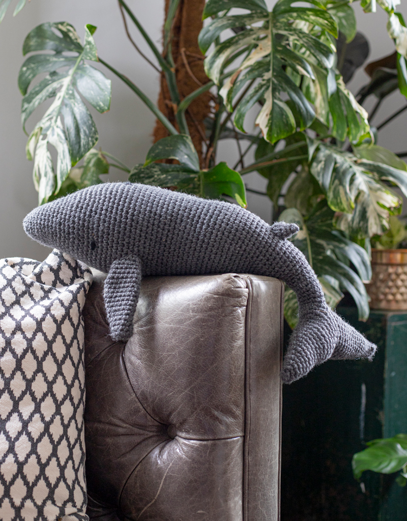 Large Hope the Blue Whale Crochet Pattern | TOFT