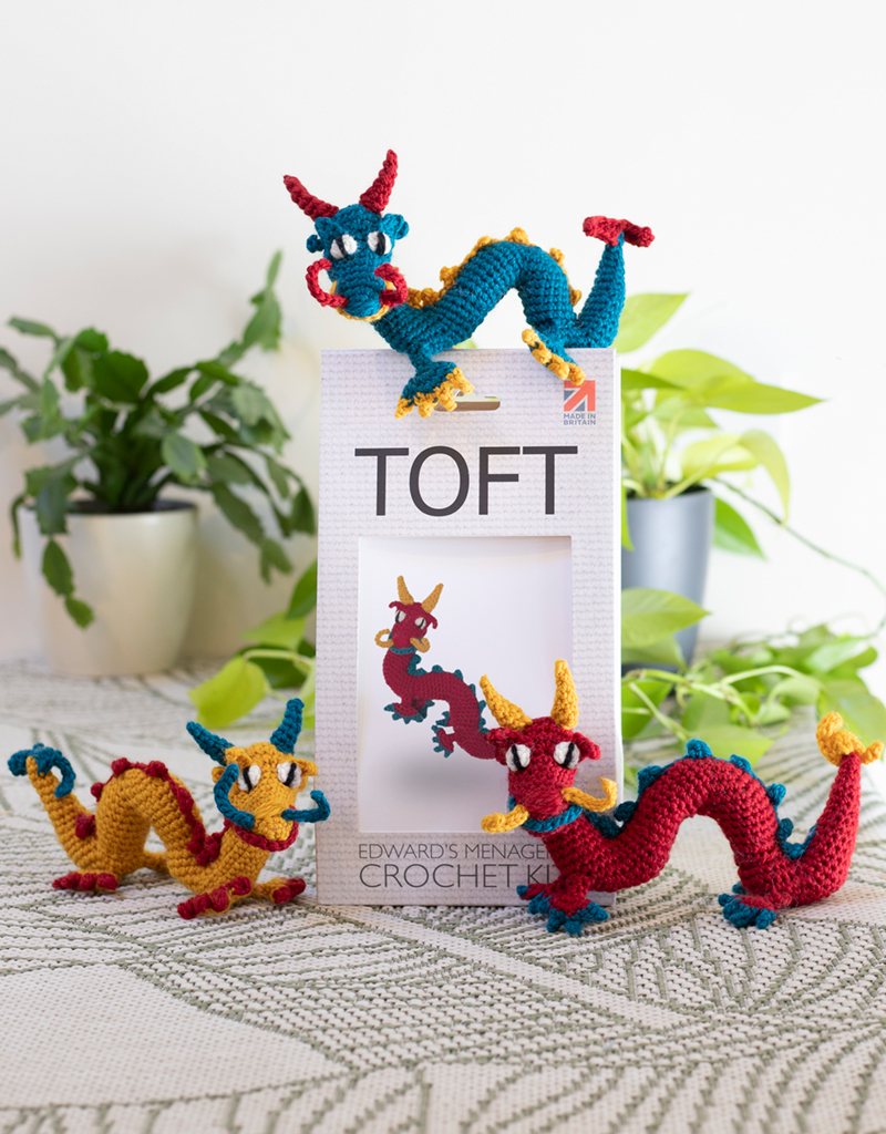 Crochet Chinese Dragon Crochet Kit | TOFT