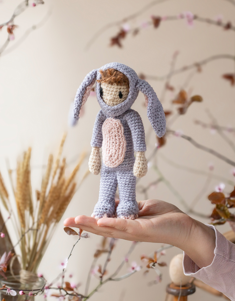 Mini Easter Bunny Doll Crochet Kit | TOFT
