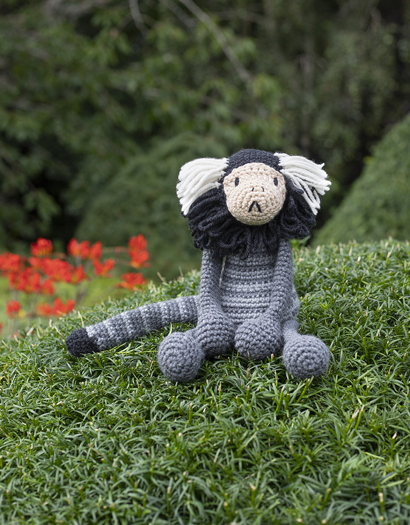 Large Leah the Marmoset Monkey Crochet Kit | TOFT