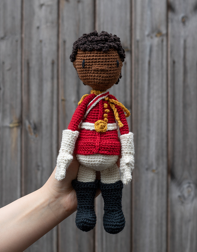 Kings Guard Soldier Doll Crochet Kit | TOFT