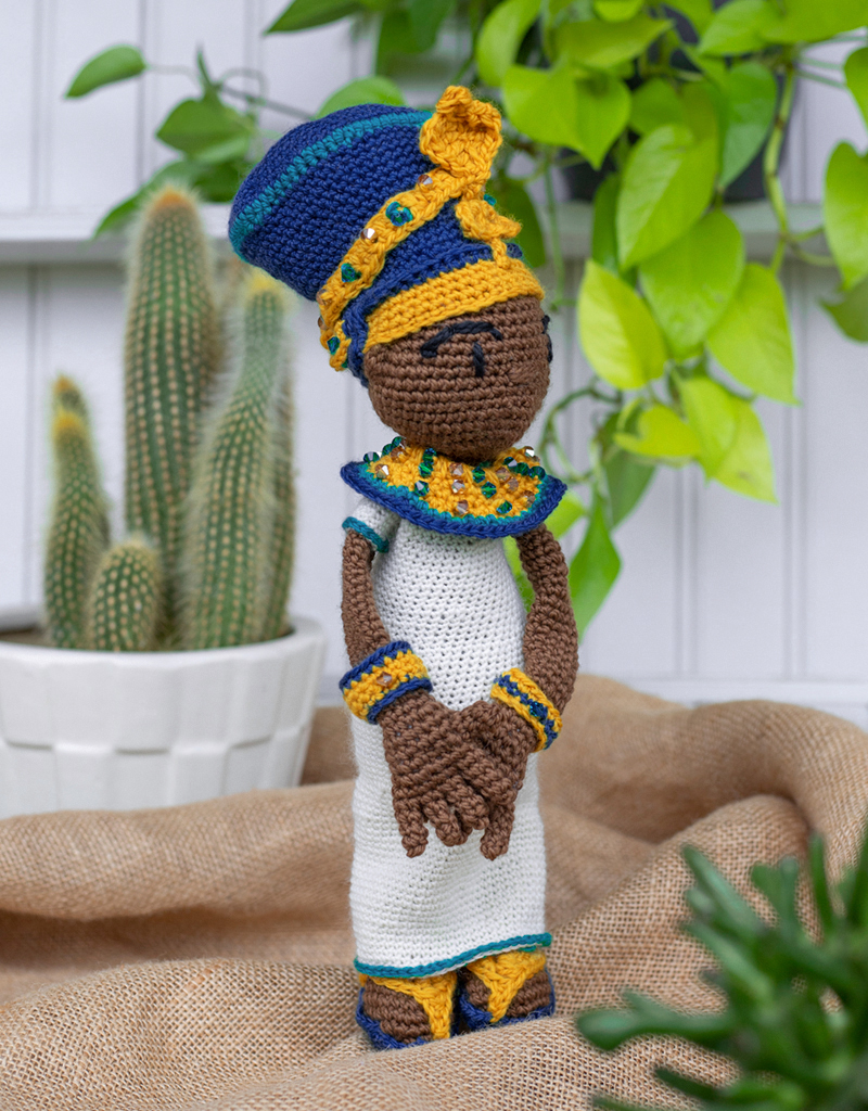 Queen Nefertiti Crochet Doll Kit | TOFT