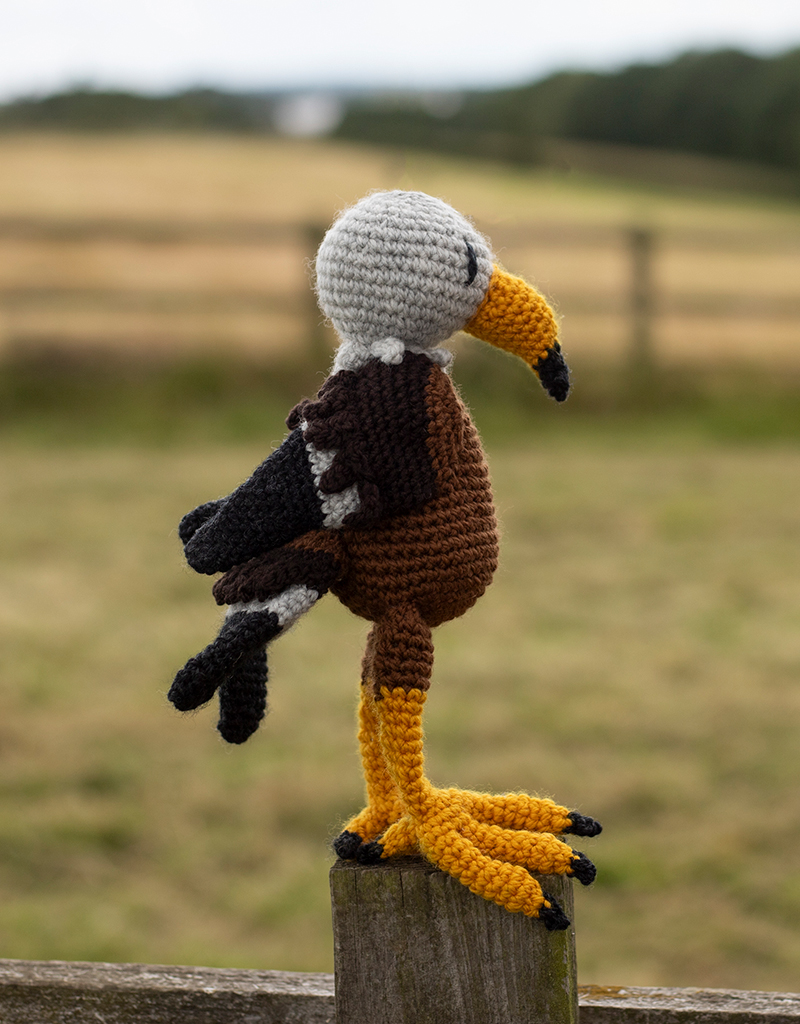Red Kite Bird Crochet Kit | TOFT