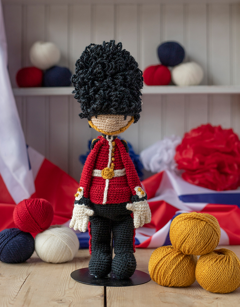 Kings Guard Soldier Doll Crochet Kit | TOFT