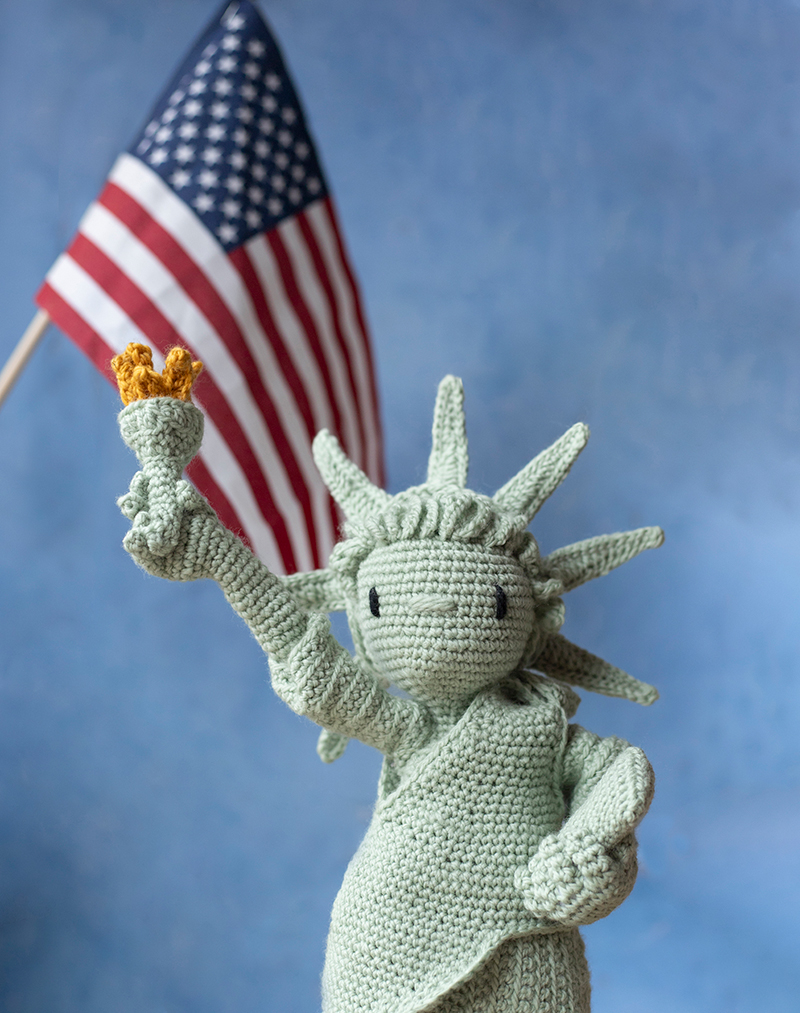 Crochet Statue of Liberty Doll Kit | TOFT