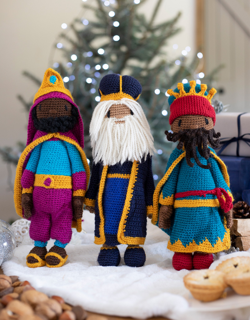 3 Wise Men Crochet Doll Bundle | TOFT