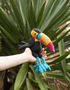 Isabella the Rainbow Toucan Crochet Kit | TOFT