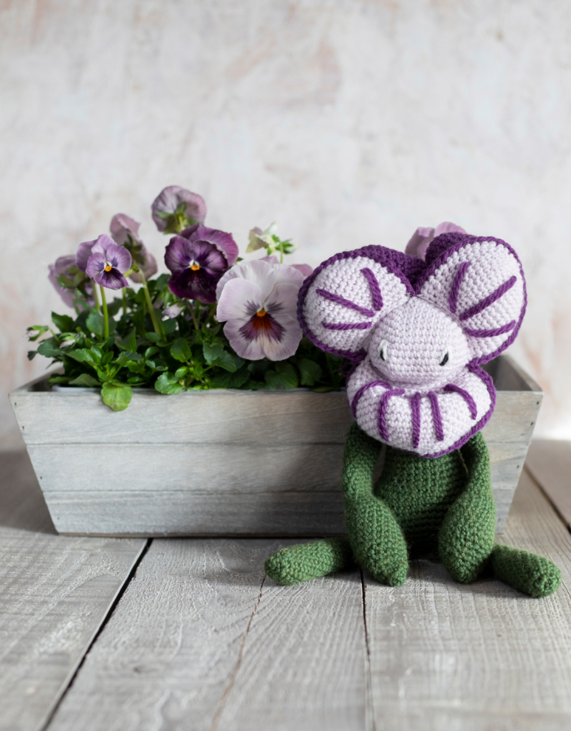 Crochet your own: Mini Violet Crochet Kit | TOFT