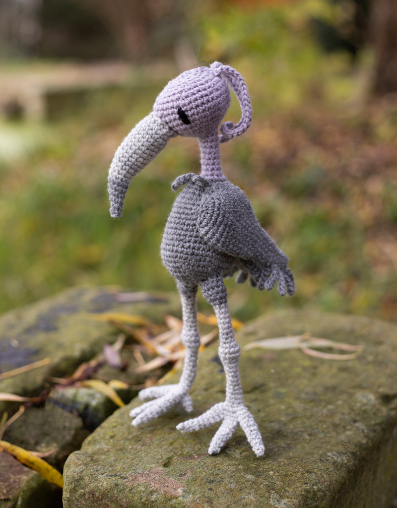 Little Blue Heron Bird Crochet Project | TOFT