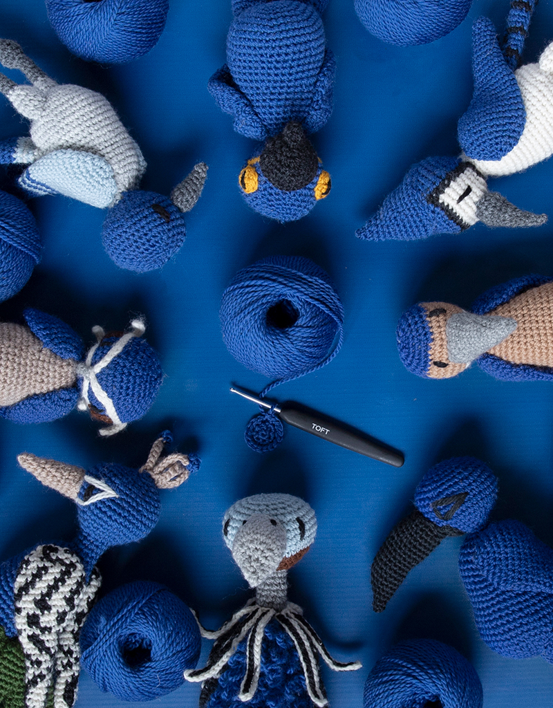 25g Blue DK Yarn for Knitting & Crochet | TOFT
