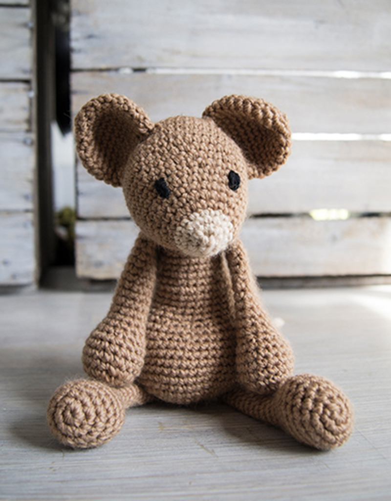 Crochet Wood Mouse Amigurumi Kit | TOFT