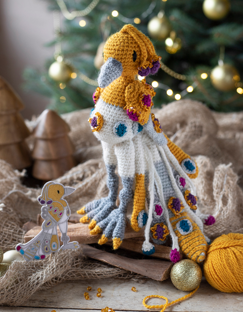 Beaded Bird Crochet Project | TOFT