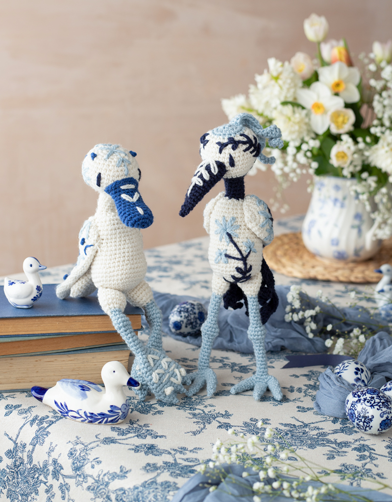 Crochet Embroidered Bird Kit | TOFT