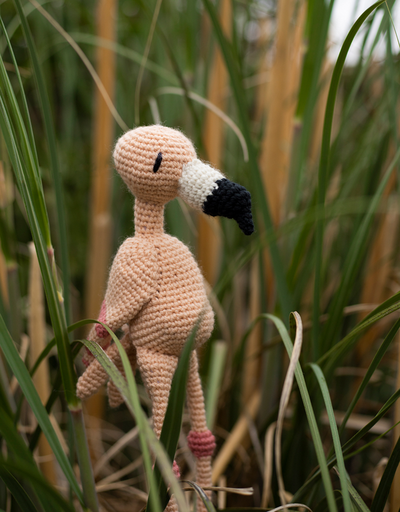 Greater Flamingo Crochet Kit | TOFT