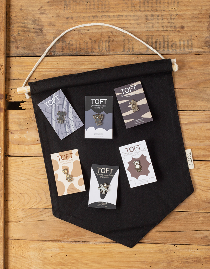 Ed's Animals Pin Badge Display Bundle | TOFT